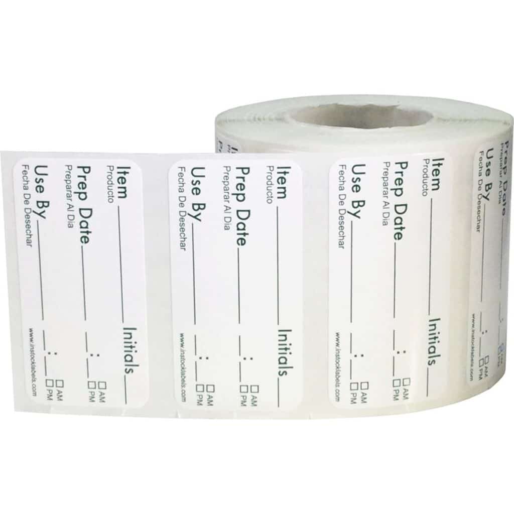 Removable Use By Food Rotation Labels | InStockLabels.com