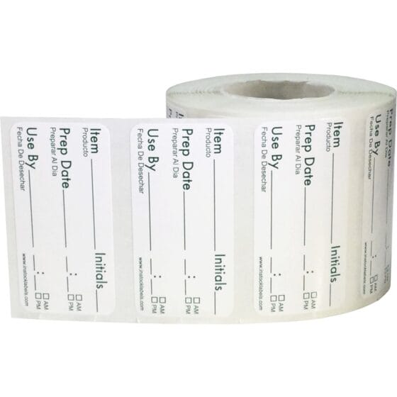 Removable Use By Food Rotation Labels | InStockLabels.com
