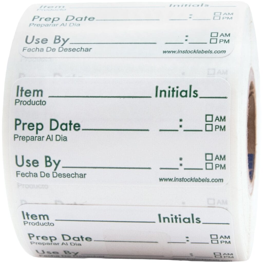 Removable Use By Food Rotation Labels | InStockLabels.com