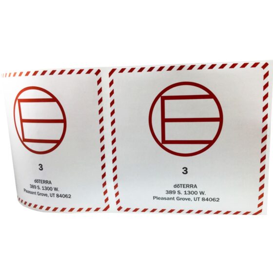 Dangerous Goods in Excepted Quantities Direct Thermal Labels QTY 500 ...