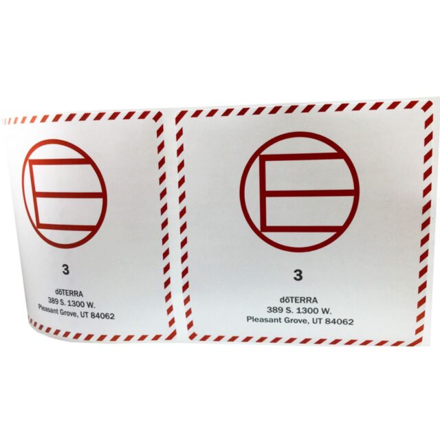 Dangerous Goods in Excepted Quantities Direct Thermal Labels QTY 500 ...