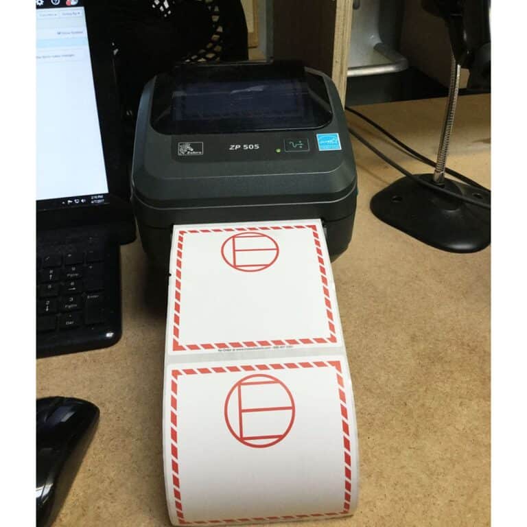 Dangerous Goods in Excepted Quantities Labels | InStockLabels.com