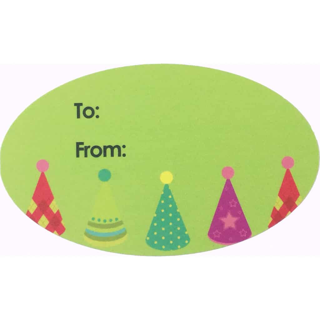 Fun Birthday Present Gift Tag Stickers | InStockLabels.com