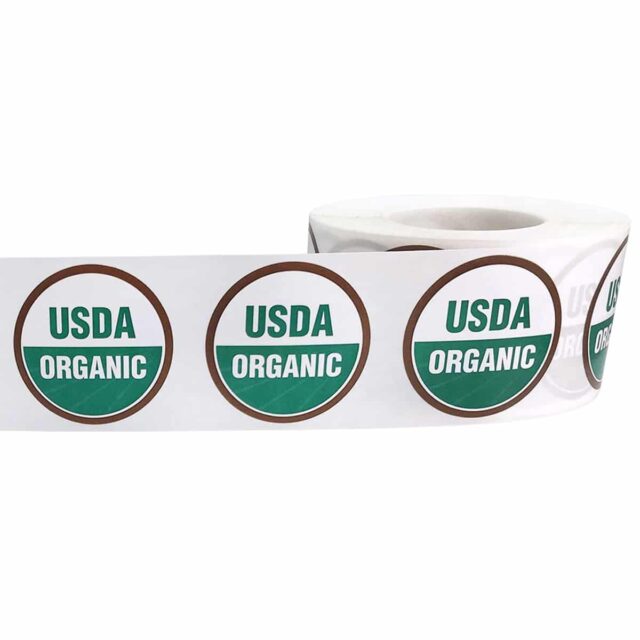 USDA Organic Deli Labels 1.25" | InStockLabels.com