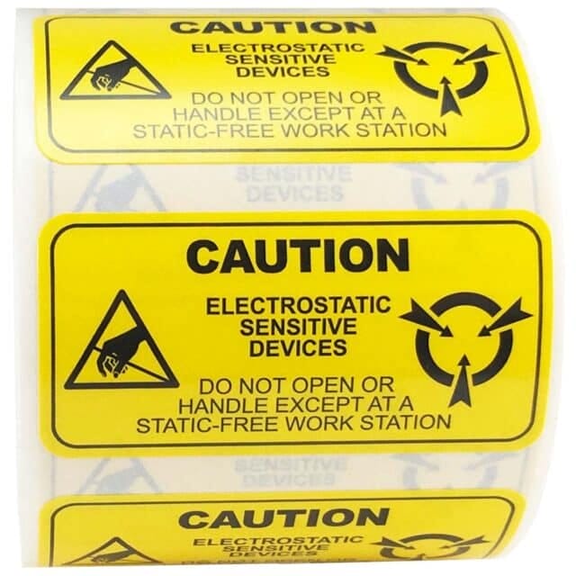 Caution Electrostatic Sensitive Devices Warning Labels | InStockLabels.com