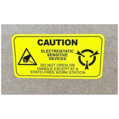 Caution Electrostatic Sensitive Devices Warning Labels | InStockLabels.com