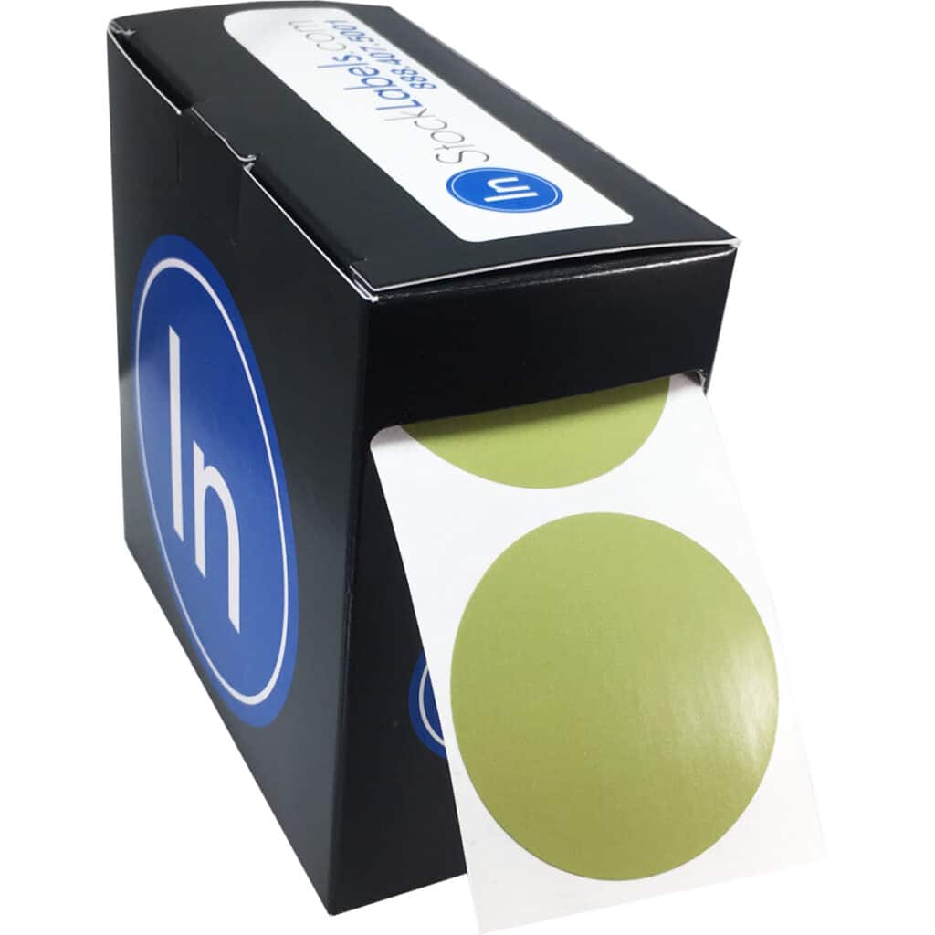 Cardboard Label Dispenser Box | Holds One Roll | 3 Inch Core