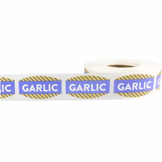 Garlic Color Coded Labels for Deli | InStockLabels.com