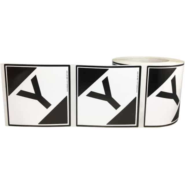 Limited Quantities Y Labels | 4" x 4" | Air Quantity Provisions ...