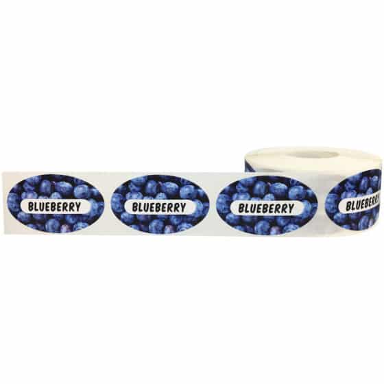 Blueberry Labels with Real Image for Pies | InStockLabels.com