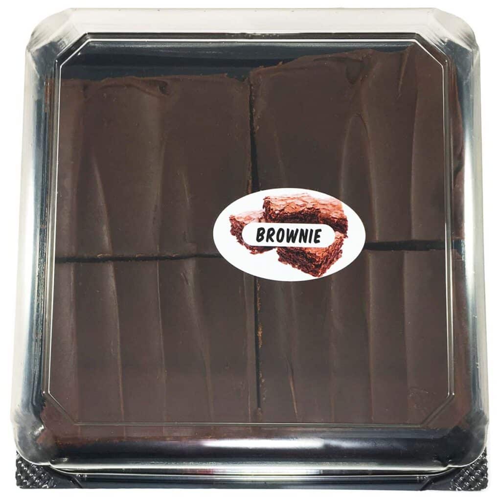 Brownie Labels with Real Image for Bakery | InStockLabels.com