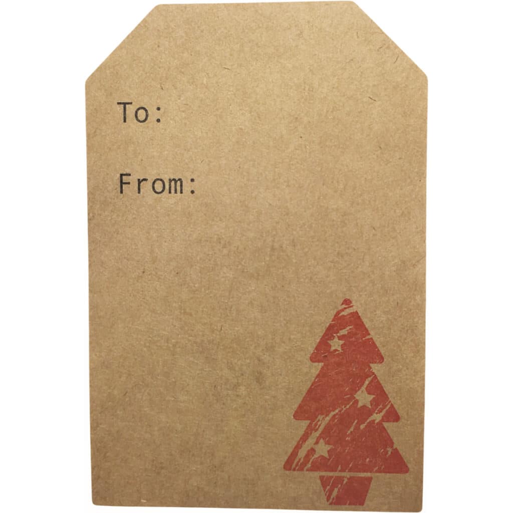Kraft Gift Tags for Rustic Christmas Decor Gift Wrapping ...