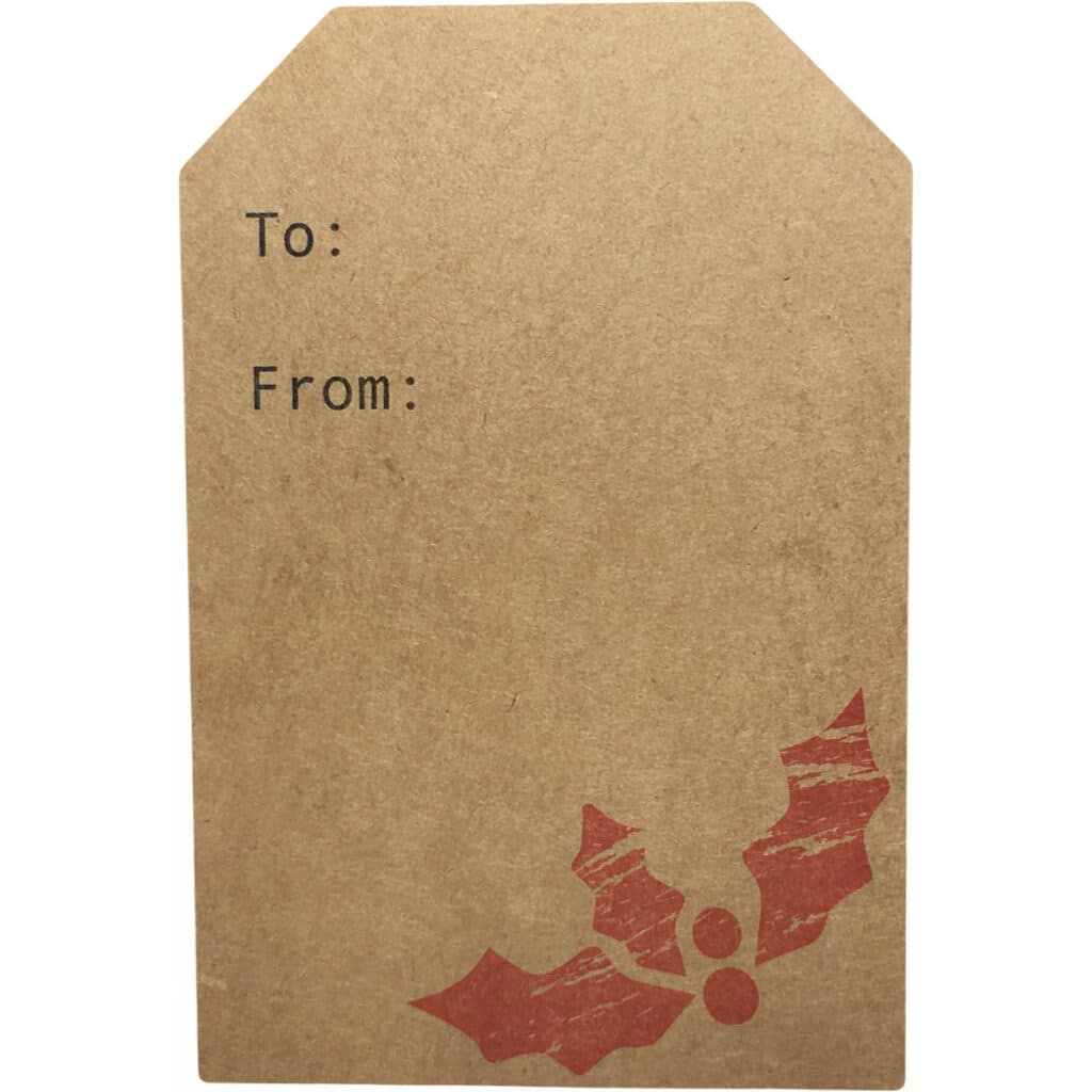 Kraft Gift Tags for Rustic Christmas Decor Gift Wrapping ...