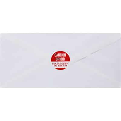 Caution Opioid Warning Labels | InStockLabels.com
