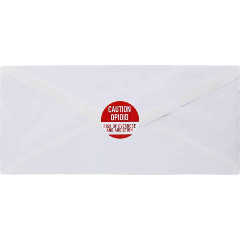 Caution Opioid Warning Labels | InStockLabels.com
