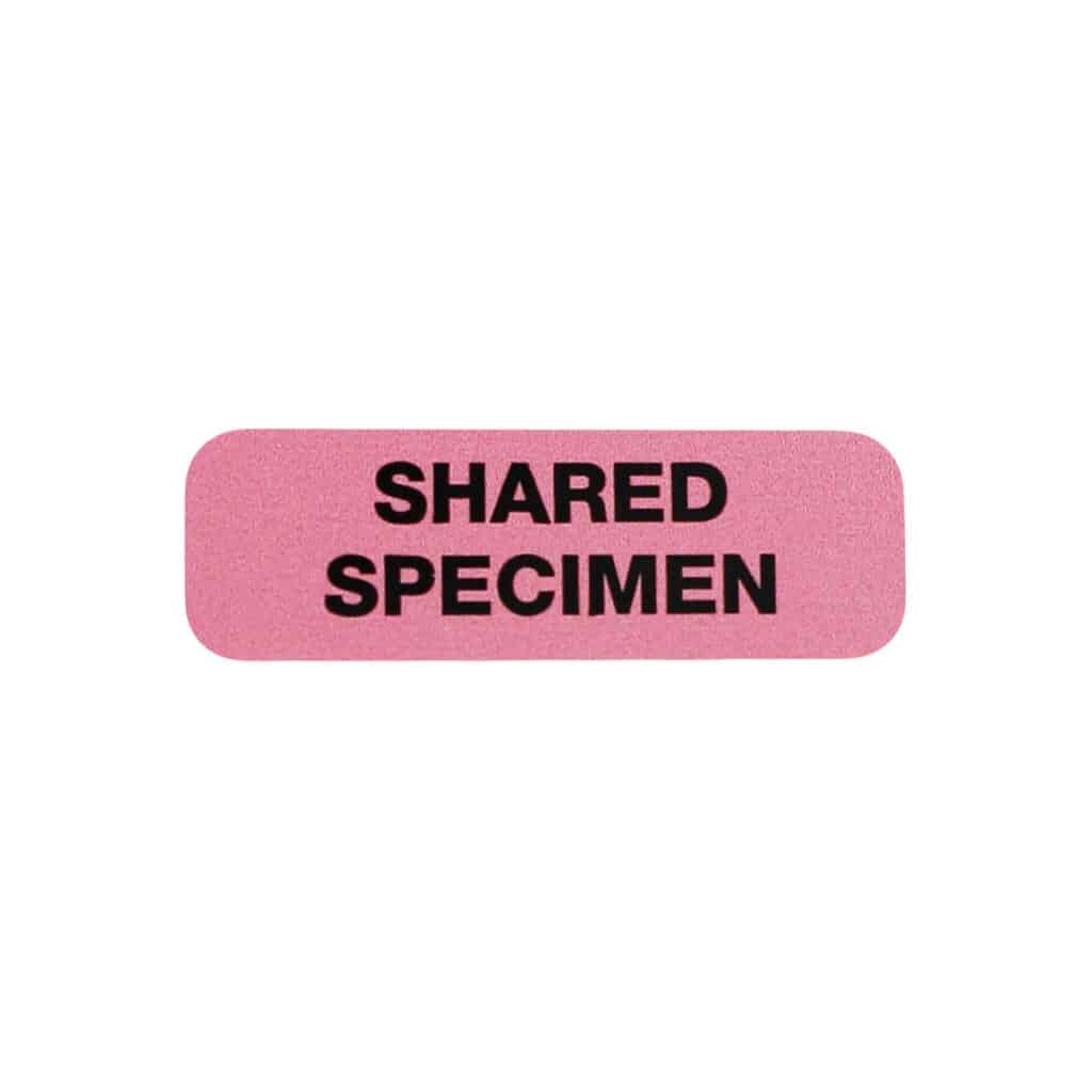 Shared Specimen File Labels - InStockLabels.com