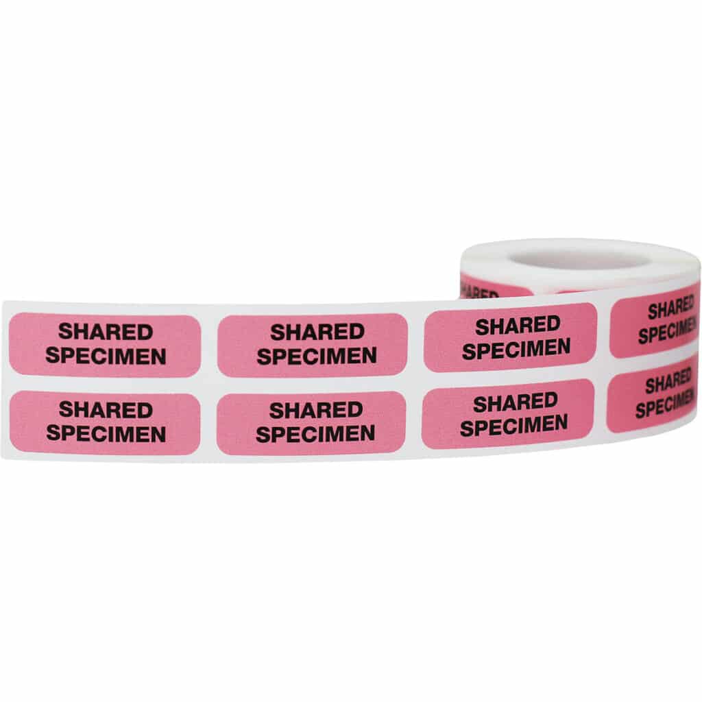 Shared Specimen File Labels - InStockLabels.com
