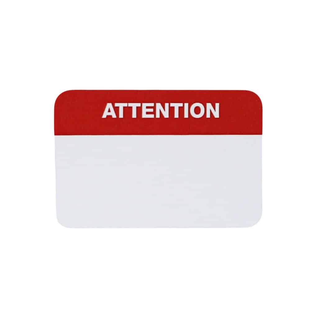 Attention Writable Labels - InStockLabels.com