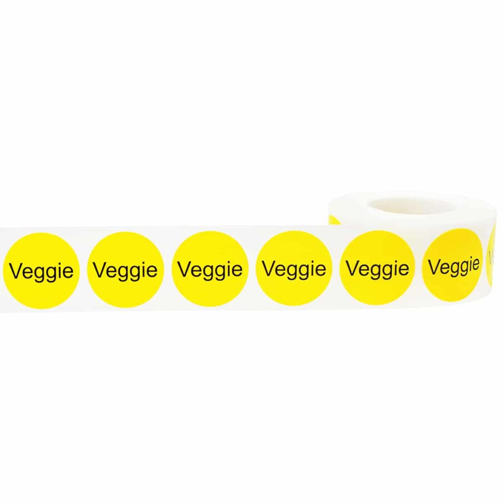 Veggie Deli Labels QTY 500 - | InStockLabels.com
