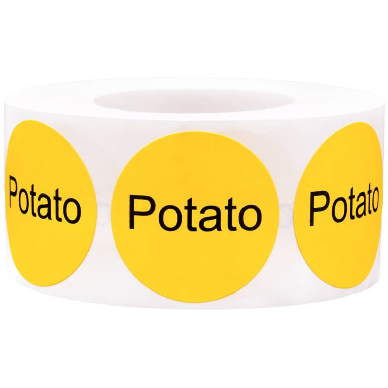 Potato Labels for Deli's and Restaurants | InStockLabels.com