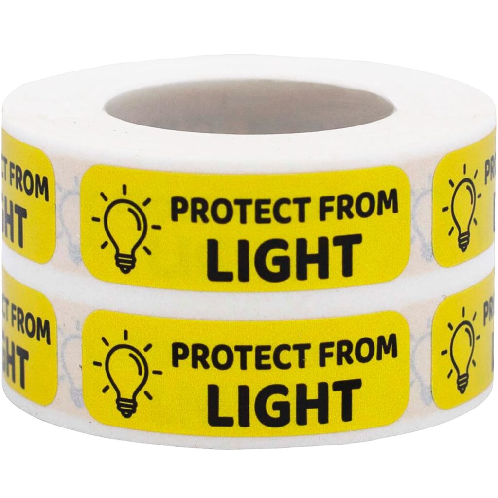 Protect From Light Pharmacy Warning Labels - InStockLabels.com