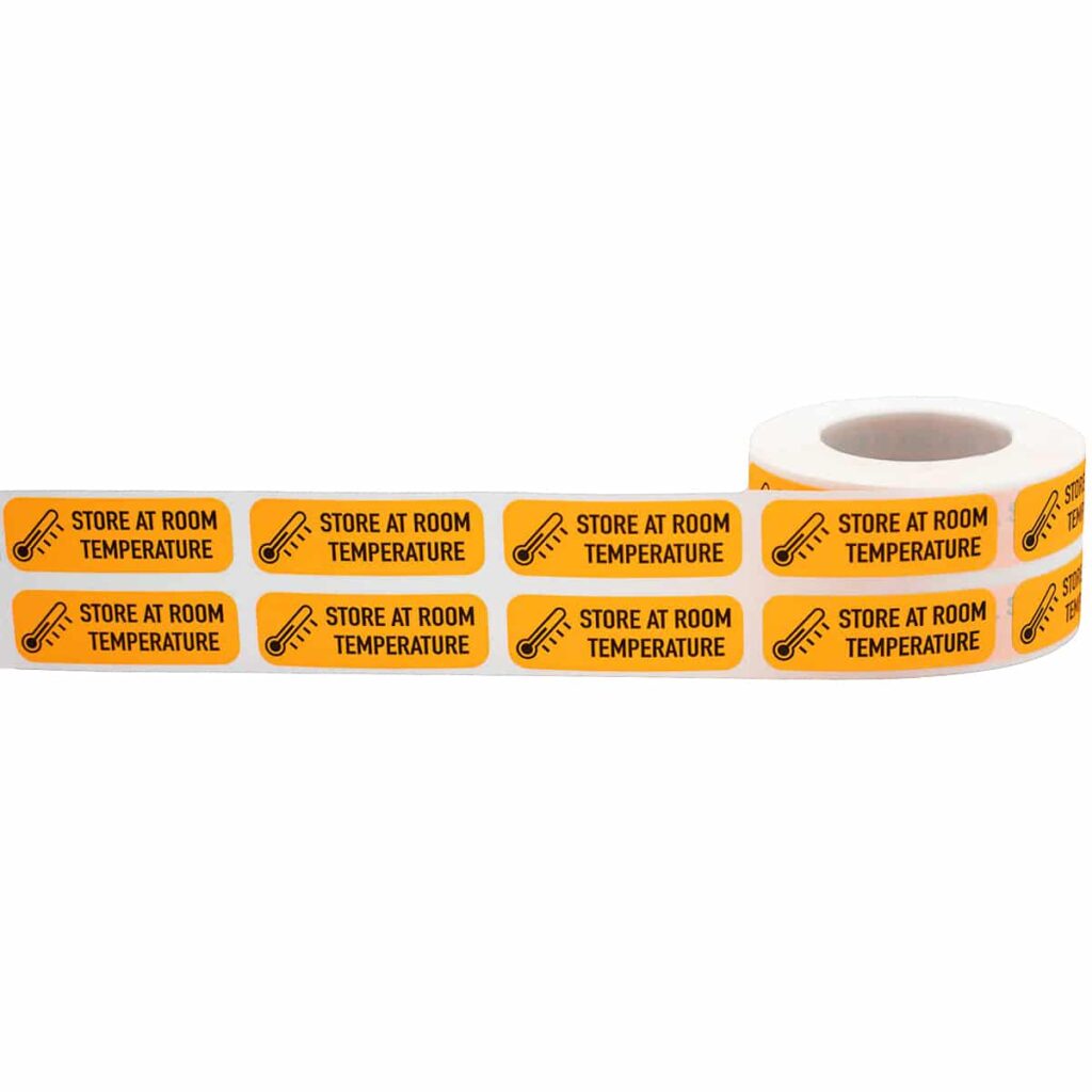 Store at Room Temperature Labels - InStockLabels.com