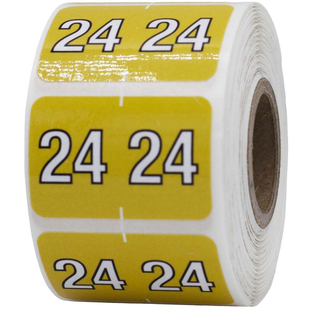 Year 2024 Barkley Compatible Filing Label QTY 500 - InStockLabels.com