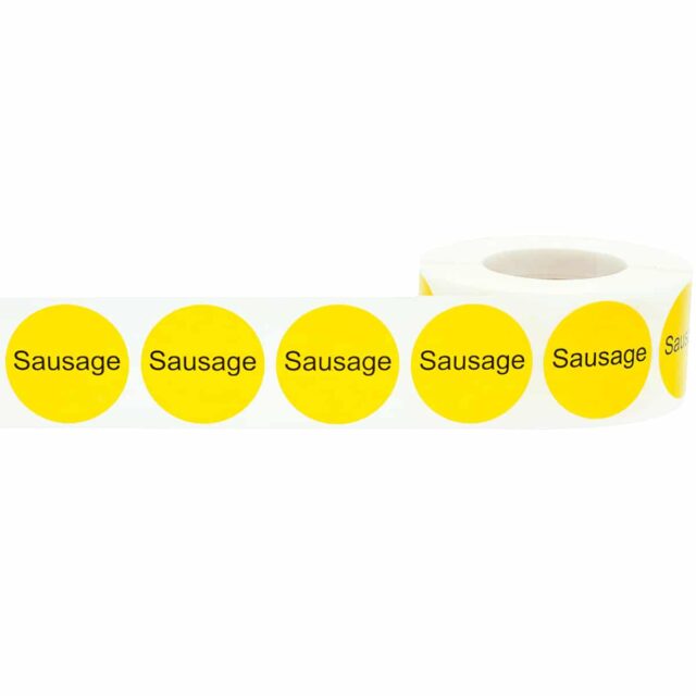 Sausage Deli Labels - Food Package Labels | InStockLabels.com