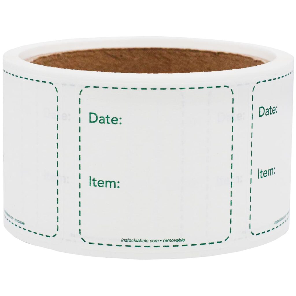 Dissolvable Home Canning Labels | 2" x 2" QTY 500 - | InStockLabels.com