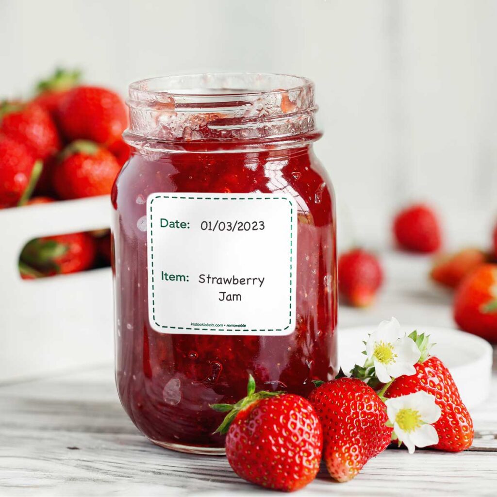 Dissolvable Home Canning Labels | 2" x 2" QTY 500 - | InStockLabels.com