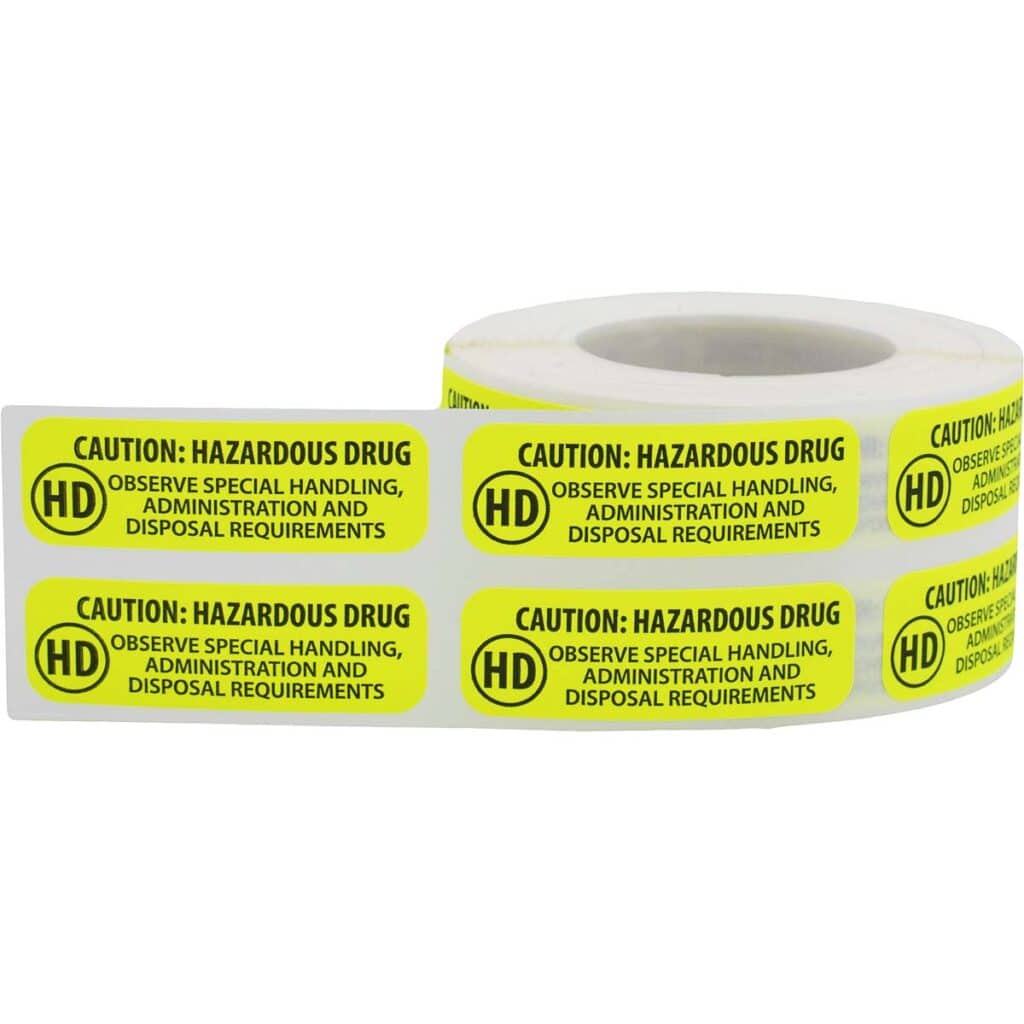 Hazardous Drug Special Handling Caution Labels - InStock Labels