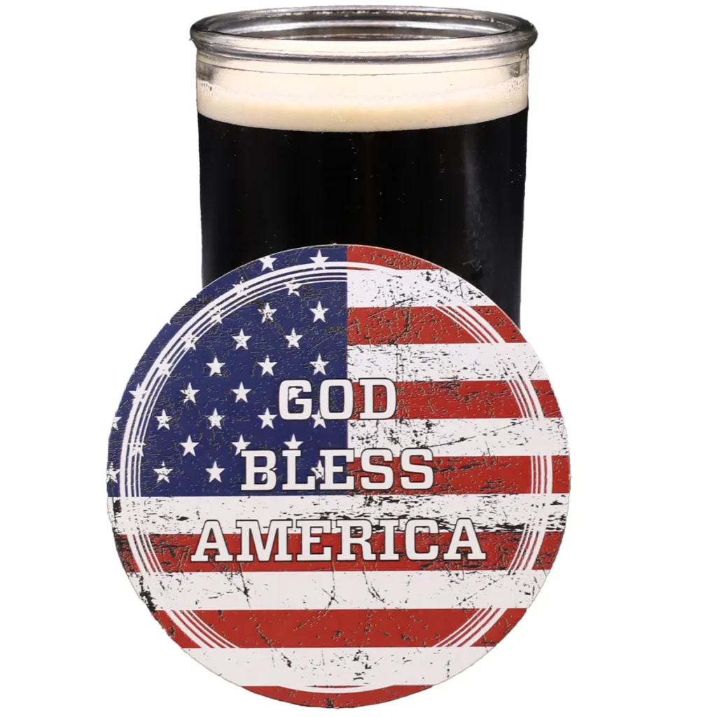 God Bless America Coasters – 25 Pack | Made in USA