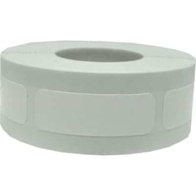 Small White Color Code Rectangle Labels 0.5" x 1.5" | InStockLabels.com