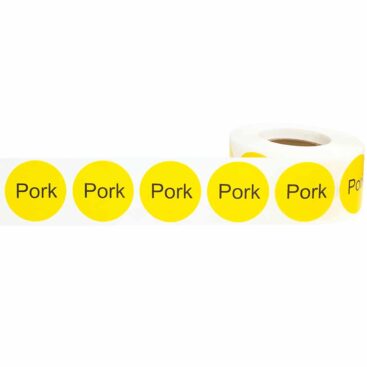 Deli Pork Labels for Food Prep | InStockLabels.com