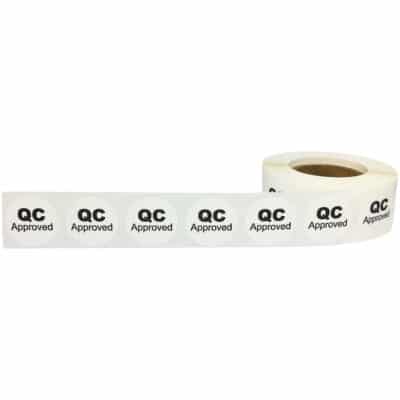 QC Approved Stickers 3/4" Round | Quality Control | InStockLabels.com
