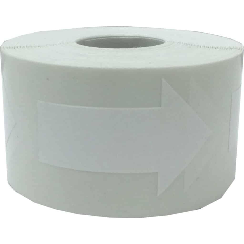 Arrow Shape Colored Stickers | InStockLabels.com
